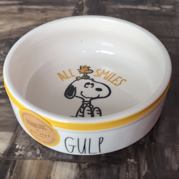Rae Dunn | Dog | Rae Dunn X Peanuts Gulp All Smiles Snoopy And ...